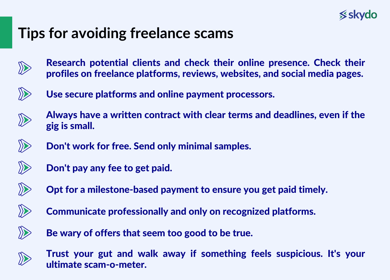 10 Red Flags and Warning Signs of Freelancer Scams